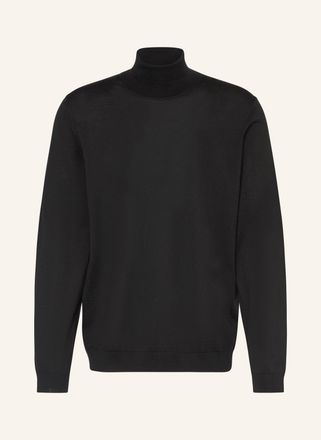 HUGO BOSS Rollkragenpullover Musso schwarz
