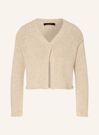 Oui Strickjacke beige