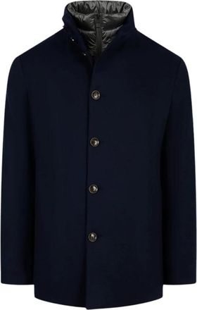 Montecore Homme, Vestes, Bleu, Taille: L Padded Trench Coat