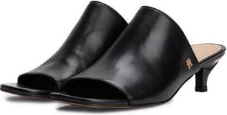Tommy Hilfiger Mules kitten heels en cuir