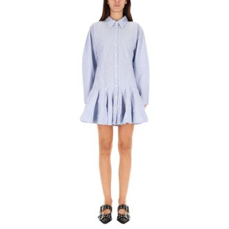 Ganni Damen, Kleider, Blau, MGr&ouml;&szlig;e
