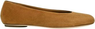 Max Mara Femme, Chaussures, Brun, Taille: 41 EU Suede Ballet Flats