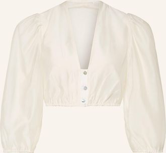 Sportalm Dirndlbluse Mit 3/4-Arm weiss