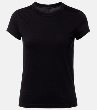 Rick Owens T-shirt Cropped Level en coton
