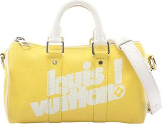Louis Vuitton Pre-owned Speedy Satchel Bag - Femme - Pre-owned - Jaune - Taille: ONE Size