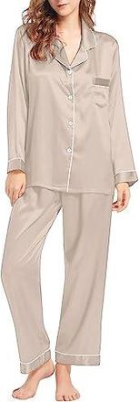 Generic Ensemble de pyjama pour femme &agrave; manches longues, v&ecirc;tements de nuit confortables, ensemble de pyjamas, pyjama ample pour femme, v&ecirc;tements de nuit pour 