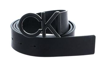 Calvin Klein CK Spiked Metal Rubber Belt 35mm W90 Black