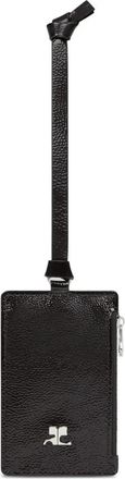 Courr&egrave;ges Kartenhalter mit Rei&szlig;verschluss - - Bags - Damen - Schwarzk - ONE SIZE