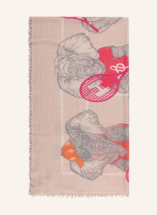 Hemisphere Hemisphere Schal Mit Cashmere beige