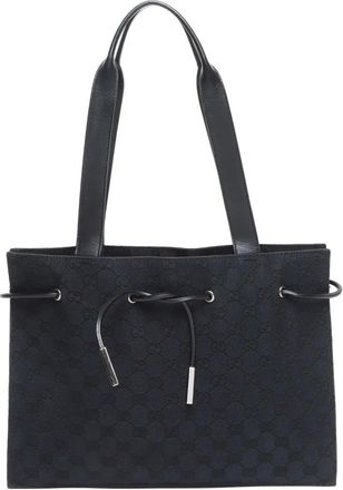 Gucci sac à main en toile (2000-2020) - Noir