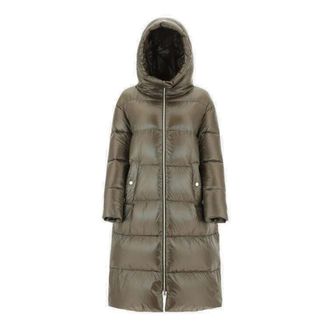 Herno Langer Parka - - Coats - Damen - Gr&uuml;n - M