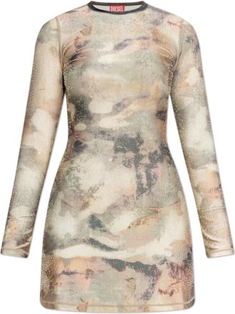 Diesel Femme, Robes, Gris, Taille: 38 FR D-Uplo Dress