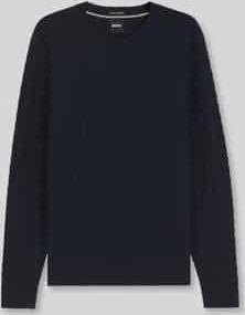 HUGO BOSS Regular Fit Pullover mit Baumwoll-Anteil Modell Furlan