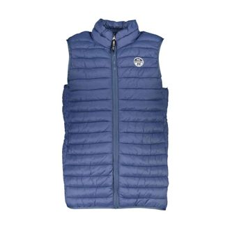 North Sails Gesteppte Weste Leichter Stil - - Jackets - Herren - Blau - L