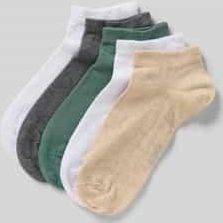 Mc Neal Sneakersocken aus Baumwoll-Mix in 5er-Pack