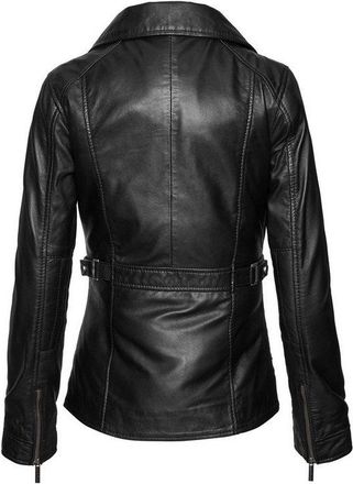 Bugatti Lederjacke (1-St) sportives Design