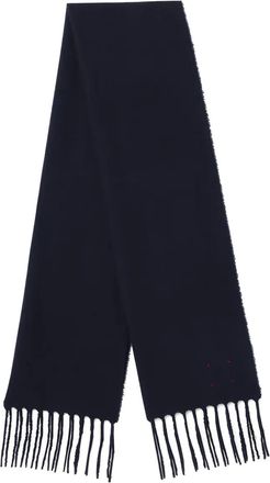 Destin écharpe à franges - Bleu