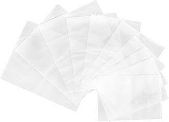 SOLUSTRE UKCOCO 10 St&uuml;ck Teiliges wasserdichte Eva Aufbewahrungss&auml;cke mit Rei&szlig;verschluss Transparente Reise Organizer f&uuml;r Kleidung Kosmetik Praktische Wiederve