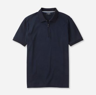 Olymp Poloshirt unifarben, regular fit, casual, Jersey