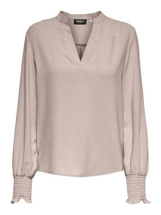 Only Langarmbluse ONLMette (1-tlg) Drapiert/gerafft