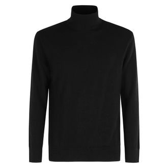 Eleventy Schwarzer Kaschmir Rollkragenpullover - - Knitwear - Herren - Schwarzk - 2XL