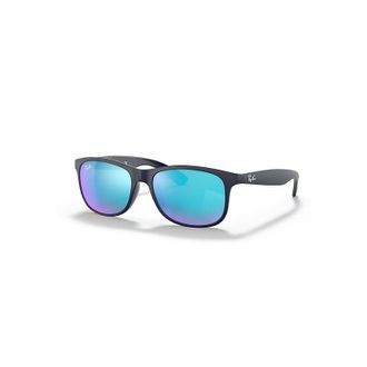 Ray-Ban Andy Sonnenbrillen Blau Fassung Blau Glas 55-17