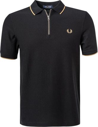 Fred Perry Herren Polo-Shirt schwarz