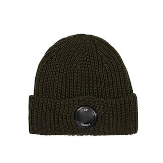 C.P. Company BONNET C&Ocirc;TEL&Eacute; VERT MILITAIRE C.P. COMPANY