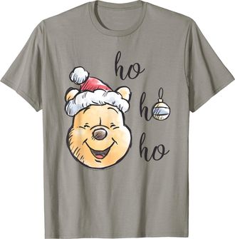Disney Winnie The Pooh Ho, Ho, Ho Merry Christmas T-Shirt
