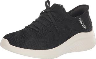 Skechers Ultra Flex 3.0 Brilliant Path Chaussures à enfiler pour femme, Noir/noir, 9 Largeur, Noir, 39 EU