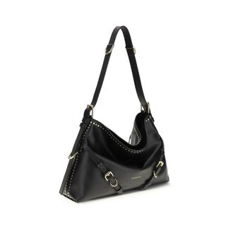 Givenchy Womens Black Calf Leather Bos Taurus Shoulder Bag