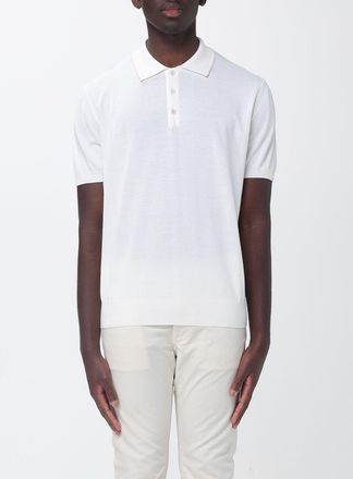Canali Polo Homme couleur Blanc