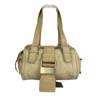 Givenchy Sac bandouli&egrave;re en cuir Pre-owned - Femme - Pre-owned - Beige - Taille: ONE Size
