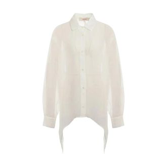 Jucca Femme, Blouses et Chemises, Blanc, Taille: 36 FR Chemises