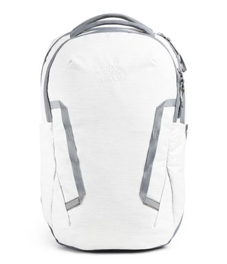 The North Face Vault Laptop-Rucksack für Damen, PFAS-frei, TNF White Metallic Mélange/Mid Grey-NPF, Einheitsgröße