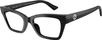 Giorgio Armani Femme, Accessoires, Noir, Taille: 51 MM Optical Frame