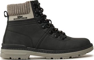 Lee Cooper Schnürstiefeletten Lee Cooper LCJ-24-03-3043LA Schwarz