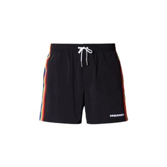 Dsquared2 Herren, Bademode, Schwarzk, MGr&ouml;&szlig;e