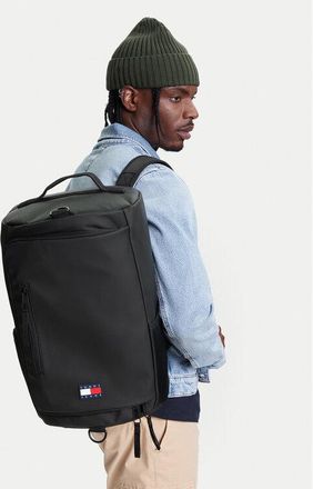 Tommy Jeans Rucksack Tjm Elevated Pu Multi Backpack AM0AM13407 Schwarz