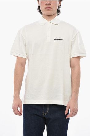 Palm Angels Solid Polo With Embroidered Logo size Xxl