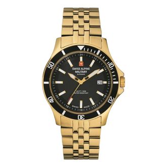 Swiss Alpine Military 7022.1 Uhr - - Accessories - Herren - Gelb - ONE SIZE