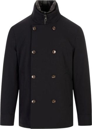 Montecore Homme, Vestes, Bleu, Taille: 3XL abiti poliestere