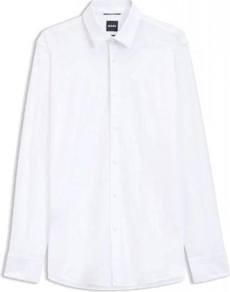 HUGO BOSS Homme, Chemises, Blanc, Taille: 5XL Formal Chemises
