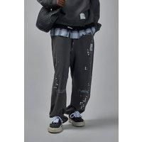 Miharayasuhiro Embellished Distressed Sweat Pants