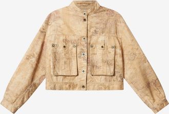 Isabel Marant Veste Cyndel - Femme - D&eacute;sert - Taille 34 - Isabel Marant