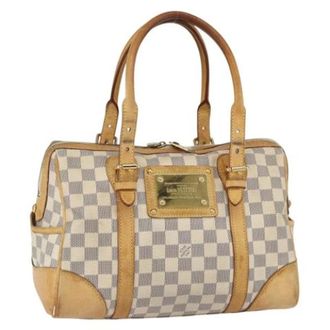 Louis Vuitton Sac &agrave; main en toile Pre-owned - Femme - Pre-owned - Blanc - Taille: ONE Size