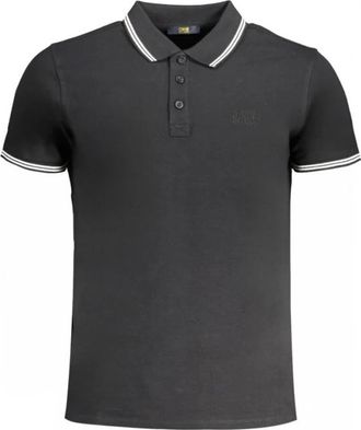 Cavalli Homme, Tops, Noir, Taille: XL Tipped Polo