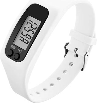Generic Schrittz&auml;hleruhr - Schrittz&auml;hler-Armband, Leichter LCD-Monitor | Kalorien-Schrittz&auml;hler Mit Gro&szlig;em Bildschirm | F&uuml;r T&auml;gliche Reisen, Pendeln, Wochenen