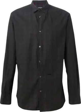 Dsquared2 Homme, Chemises, Noir, Taille: XL Chemise boutonn&eacute;e en coton