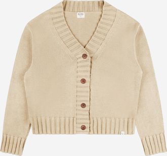 Matona Damen vegan Jacke Strick Beige